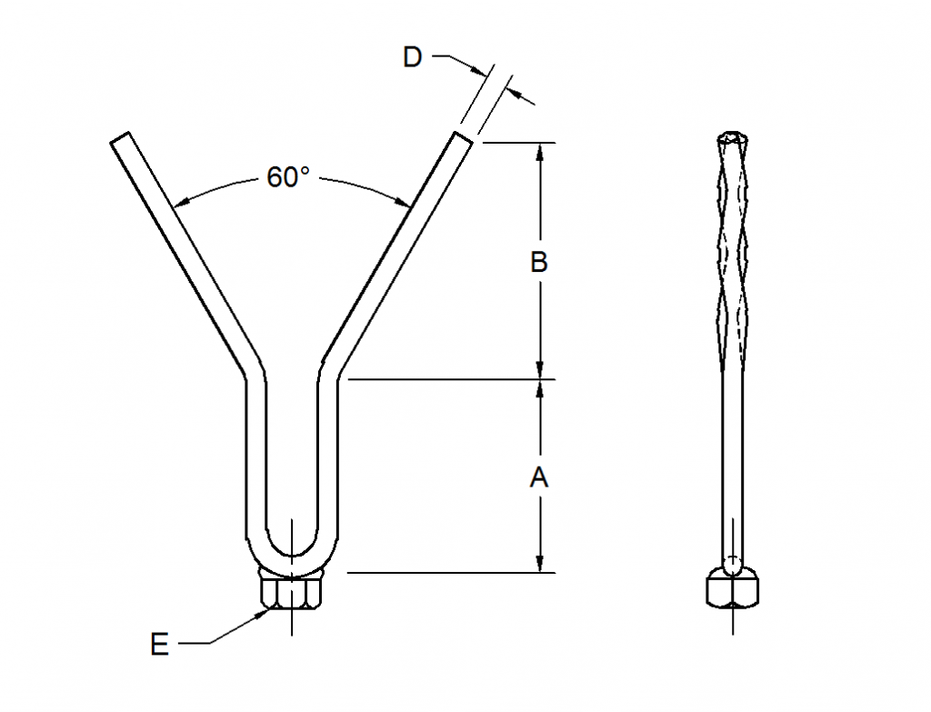 J740-NB "Y" Anchor | Jayne Industries | Leaders of engineering and ...